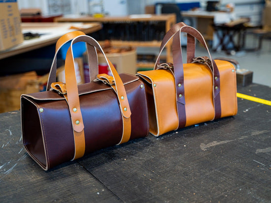 Handmade Leather Tool Bag - made in USA by olpr.