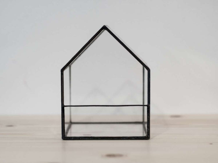 Small House Glass Terrarium Unique Design by olpr.